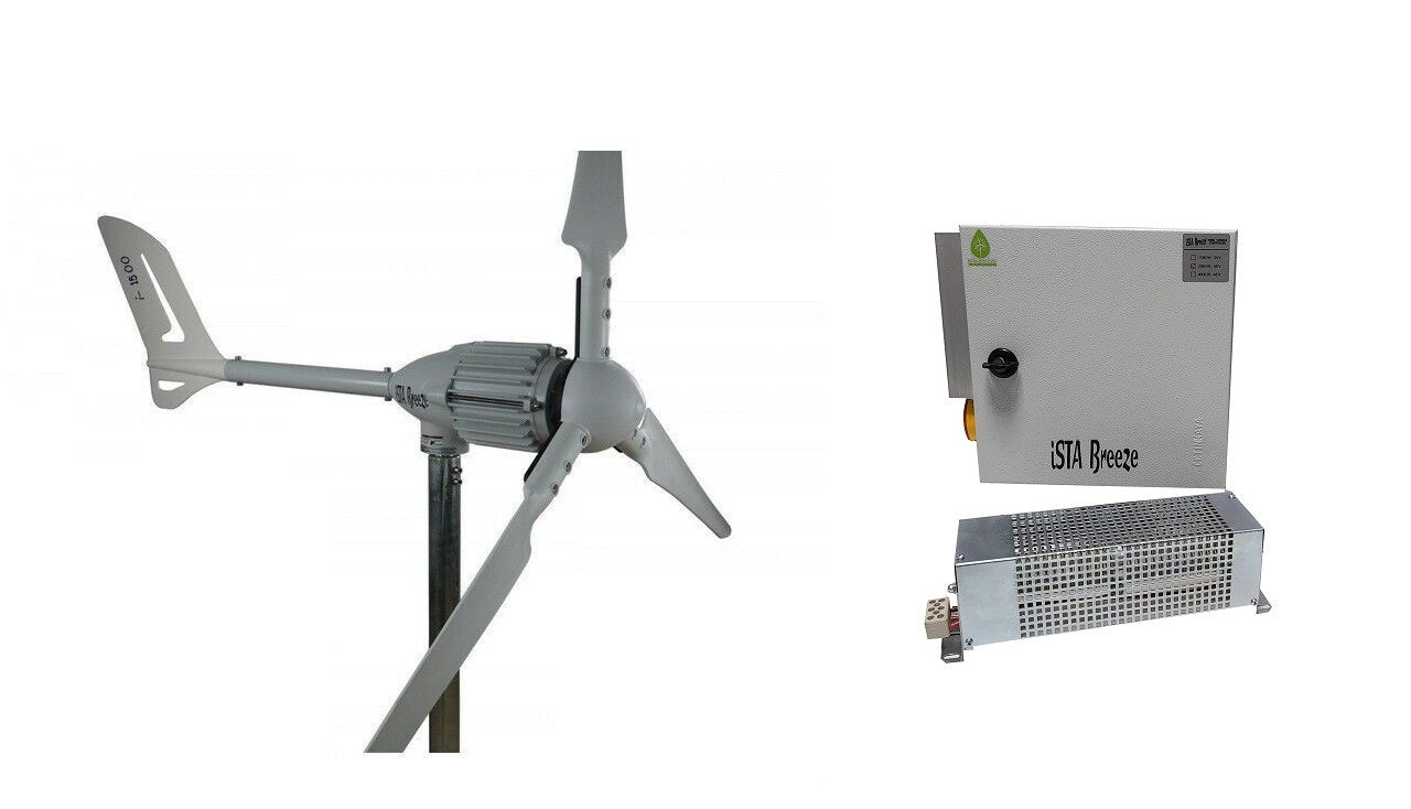 Kit i-2000W 48V Wind Turbine Wind Generator & Charge Controller (for A ...
